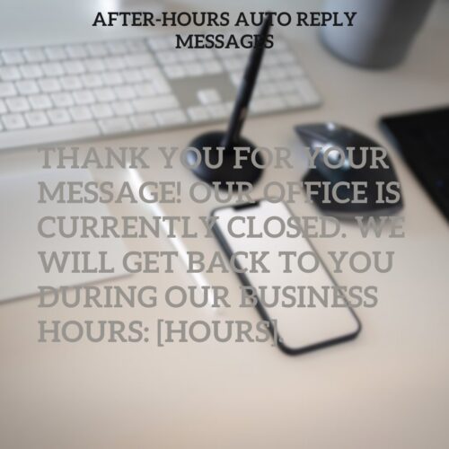 50+ Best Auto Reply Messages for Business in 2025(Examples & Best ...