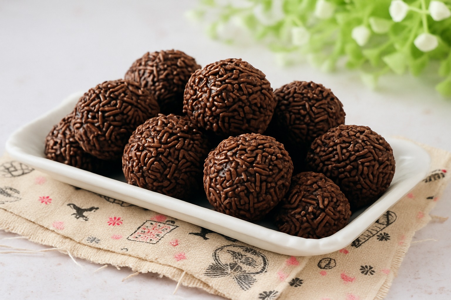 Homemade Brigadeiros Recipe - Delicious Brazilian Fudge Balls ...