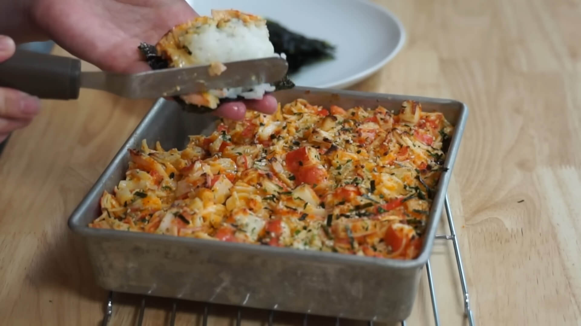 Easy and Delicious Sushi Bake Recipe - Hurfpostbrasil