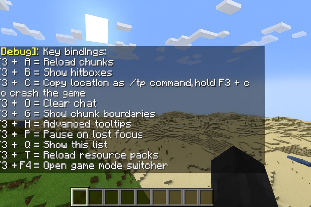 Complete List of Minecraft F3 Commands for Better Debugging - Hurfpostbrasil